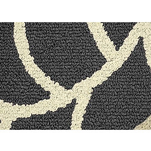 Garland Rug Rhapsody Area Rug, 30 x 46, Cinder/Ivory