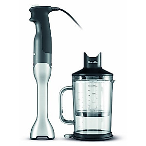 Breville BSB510XL Control Grip Immersion Blender, Stainless Steel