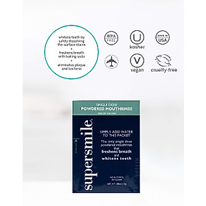 Supersmile Powdered Mouth Rinse, 0.06 oz