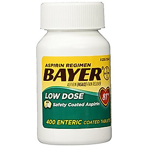 Bayer Low Dose Aspirin Regimen (400 ct.)