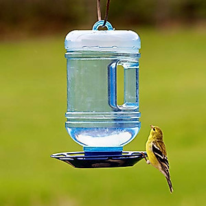 Perky-Pet 780 Outdoor Hanging Water Cooler Bird Waterer and Dispenser,Blue, 1.5 Qt Capacity