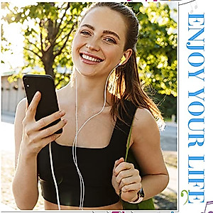 Konohan 60 Packs Earbuds Bulk Kids Headphones Earphones 6 Colors Ear Buds Bulk with Wire Individually Bagged for Students for Classroom School Library