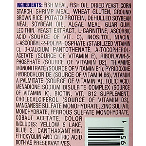 TetraCichlid Cichlid Crisps 8.82 Ounces, Fish Food, Clear Water Advanced Formula