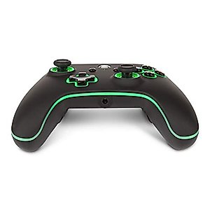 PowerA Spectra Enhanced Illuminated Wired Controller for Xbox One, gamepad, video game, gaming controller, works with Xbox Series X|S
