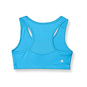 Champion Big, Stretchy, Racerback Sports Bra for Girls, New Palatinate Blue, 7/8