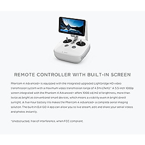 DJI Phantom 4 Advanced White (CP.PT.000689)