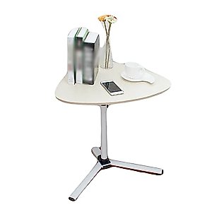 Modern Sofa Side Table Tv Tray Table Adjustable Height Lift Movable Coffee Table Modern Corner Table Small Laptop Desk for Bedside Sofa Living Room Side End Table