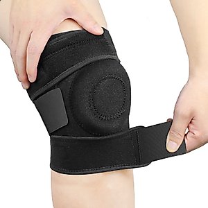 Fovbun Knee Braces for Knee Pain with Stabilizers & Patella Gel Pads, Adjustable Knee Compression Sleeve for Men Women, Knee Support Relif ACL, LCL, MCL, Meniscus Tear, Arthritis, Tendonitis Pain