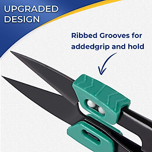 Damita 4.2 inch Sewing Scissors Thread Snips Wider Handle Thread professional Scissors snips scissors for Sewing, Quilling, Stitch, DIY Supplies (2 pack)