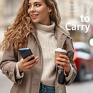 Lerobo Compatible for AirPods Pro 2nd/1st Generation Case Cover 2022/2019 with Keychain & Lanyard,Soft Silicone Skin Full Protective AirPod Pro Case for Apple Airpod Pro 2 [Front LED Visible] Black