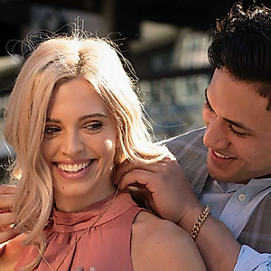 LIFETIME JEWELRY 2mm Gold Rope Chain for Men & Women 24k Real Gold Plated Diamond Cut Gold Necklace for Women & Necklace for Men 14 to 36 Inch | Gold | White Gold (16 inches, Gold)