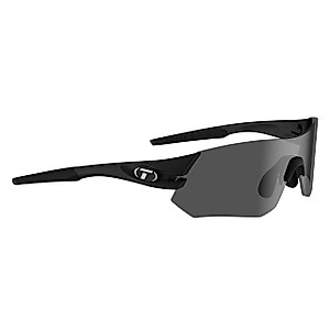 Tifosi Optics Tsali Sunglasses (Matte Black, Smoke/AC Red/Clear)