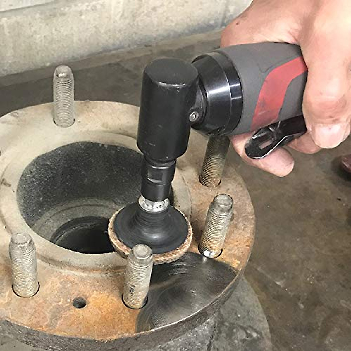 Shark Industries PN-13062 25-Pack Brown/Coarse Type R Quick Change Surface Conditioning Discs, 2” Diameter – Coarse Grit for Cleaning, Finishing and Deburring on All Metals (25 Discs)