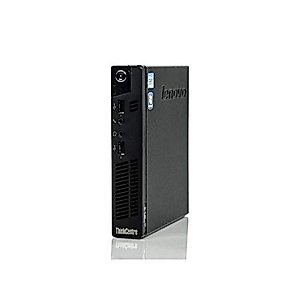 Lenovo ThinkCentre M72E Tiny Business High Performance Desktop Computer (Intel Core i3 3220T 2.6GHz, 8GB RAM DDR3, 500GB HDD, DVD, WIFI, Bluetooth 4.0, Windows 10 Professional) (Renewed)