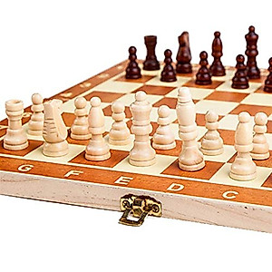 Chess Set International Chess Foldable Board Chess Game Travel Portable Chess Set International Chess Set Playing Gift for Kids Child Chess Game Board Set