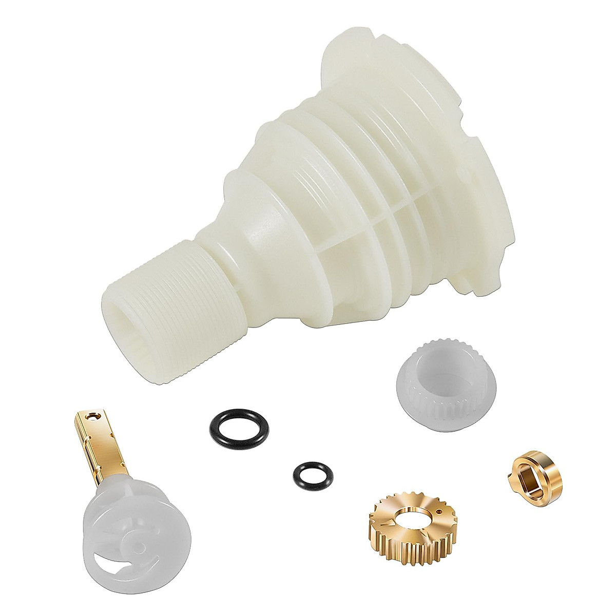 RP26755 Cartridge Top Assembly Sleeve Assembly for Delta Two-Handle Pressure Balance Shower Faucet 2300 Series for Temperature Control