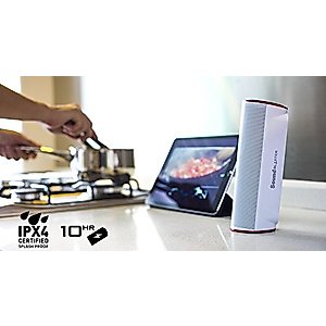 Creative Sound Blaster Free Multifunction Portable Bluetooth Speaker, Built-In MP3 Player with MicroSD (White)