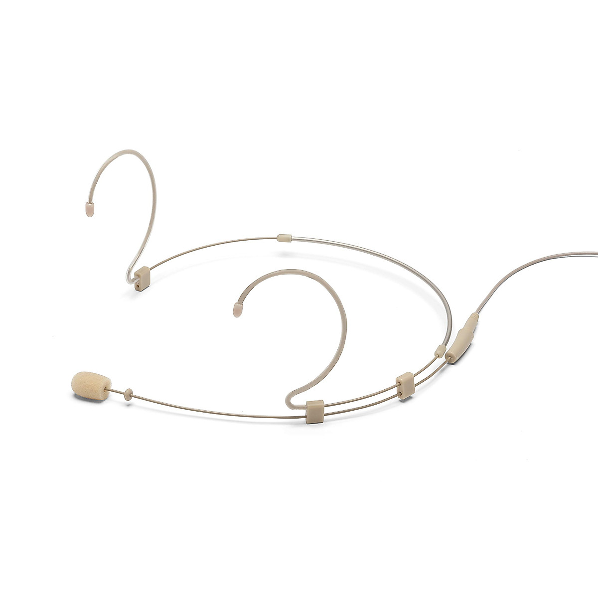 Samson DE10x Omnidirectional Headset Microphone with Four Adapter Cables Compatible with Most Popular Wireless Systems (Tan)