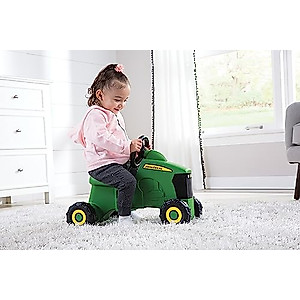 John Deere Sit 'N Scoot Activity Tractor Toy - John Deere Tractor - Ride On Toys - 20 x 9.8 x 16.15 inches - Toddler Toys Ages 2 Years and Up Green