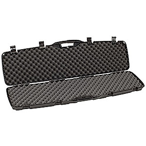 Plano Protector Series Single Scoped or Double Non-Scoped Gun Case, Black, Lockable Pistol Case for Airline Travel, TSA Approved Gun Case for Pistols