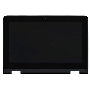 For Lenovo 11.6” HD 1366x768 IPS LCD Panel LED Touch Screen Display with Bezel Frame Assembly SD10M34106 Thinkpad Yoga 11e 5th Gen. Type 20LM FRU: 01LW707