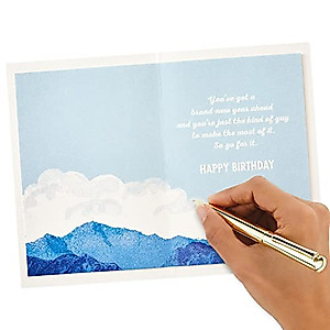 Hallmark Birthday Card for Men (Fresh Air)