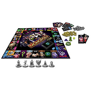 Monopoly: Disney Villains Edition Board Game for Kids Ages 8 and Up, Play as a Classic Disney Villain