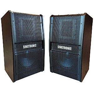 SINGTRONIC Professional 2000 WATTS Complete Karaoke System Package Free: Unlimited YouTube Songs, Built HDMI, Voice Record, Optical/Coax