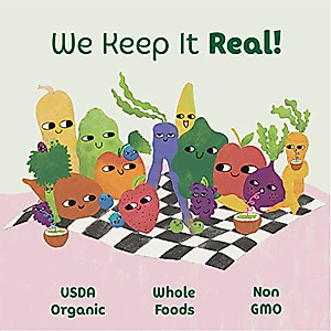 Sprout Foods Inc Organic Baby Food Toddler Snacks Crinklez, Cheesy Spinach, 1.48 Oz, Pack Of 6