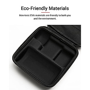 Nebula Capsule Max & Capsule II Official Travel Case, by Anker, Polyurethane Leather, Soft Ethylene-Vinyl Acetate Material, Splash-Resistance, Premium Protection Projector Travel Case
