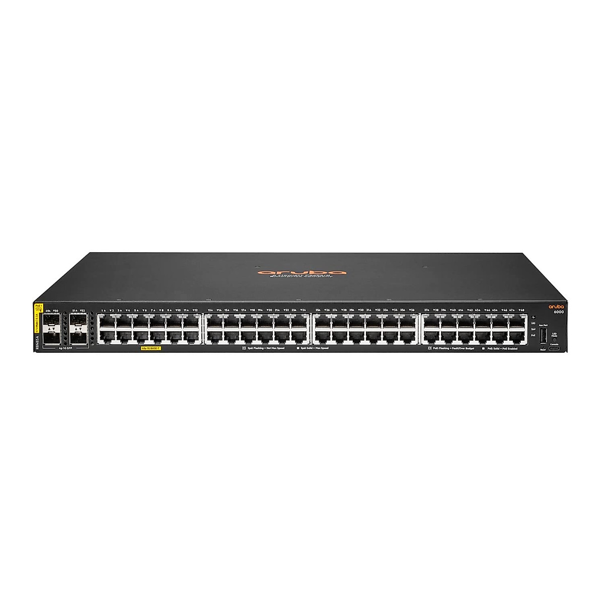Aruba 6000 48G Class4 PoE 4SFP 370W Switch