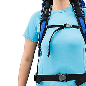 Osprey Packs Eja 58 Women's Backpacking Pack, Equinox Blue, Medium