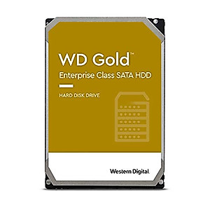 Western Digital 16TB WD Gold Enterprise Class Internal Hard Drive - 7200 RPM Class, SATA 6 Gb/s, 512 MB Cache, 3.5" - WD161KRYZ