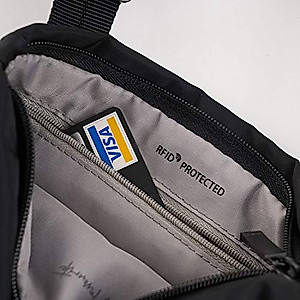 Hedgren Leonce RFID Shoulder Bag, Black