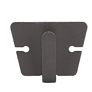 Xirfuni Walkie Back Clip, Handheld Mic Clamp Lightweight for IC-2720H IC-2820H