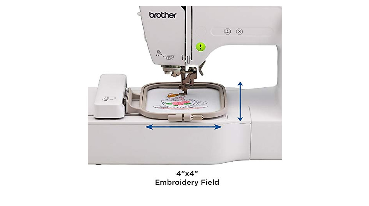 Brother PE535 Embroidery Machine with 80 Designs & Touchscreen