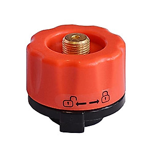 Esquirla Gas Tank Adapter Converter, Camping Stove Connector Furnace Adapter Converter Cylinder Canister Valve for Backpacking,Burner,Grilling,Garden
