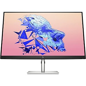 HP U32 4K HDR Desktop Monitor 31.5 Inch IPS 60Hz, 400 Nits, VESA Mountable, Adjustable Stand, Low Blue Light, Anti-glare, Tilt, Swivel Adjustment, Pivot Rotation for Computer Laptop Display (Renewed)