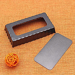 Luxshiny Pasties Grill Pan 2pcs 4 Non Loose Bread Tart Pan Quiche Tool with Dessert Cake Kitchen Removable Bakeware Loaf Stick Nonstick Inch Pie Bottom Baking Grill Pan Grill Pan Grill Pan Grill Pan