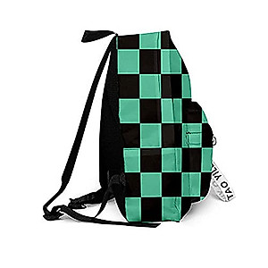 TNTB Japanese Anime Tanjirou Backpack School Bag Cosplay Travel Backpacks Shoulders Bag (01)