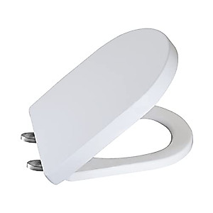 UF089 UF Small U Shape Toilet Seat For WinZo Compact Toilet, Heavy Duty Material Soft Close Easy Install Clean Design, White