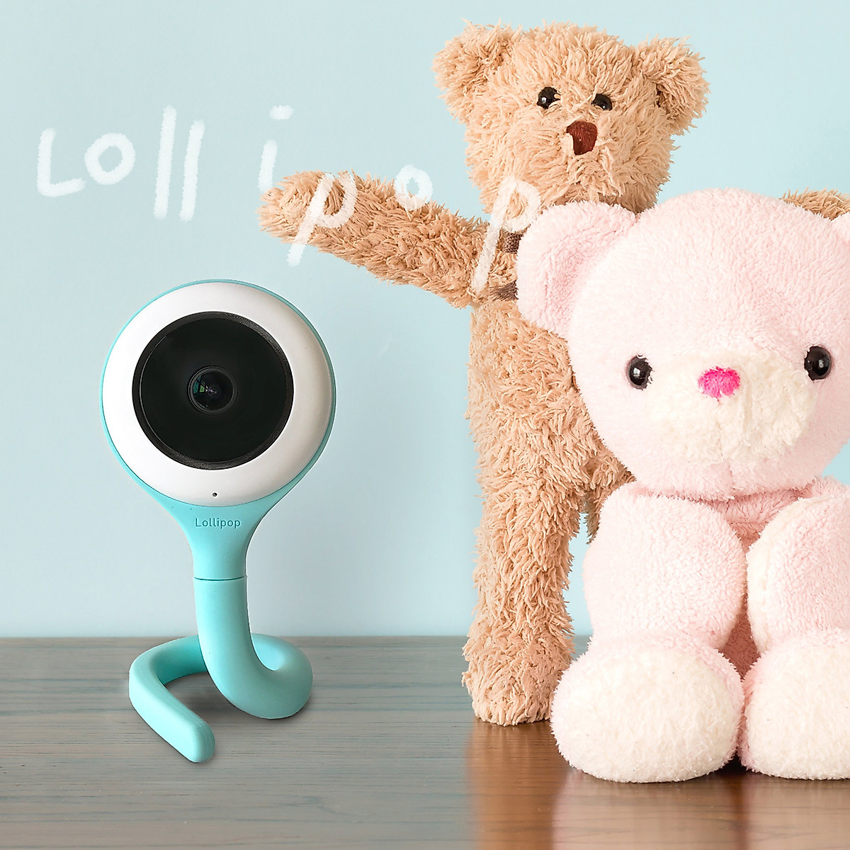Lollipop - Smart Baby Monitor with True Crying Detection (Cotton Candy)