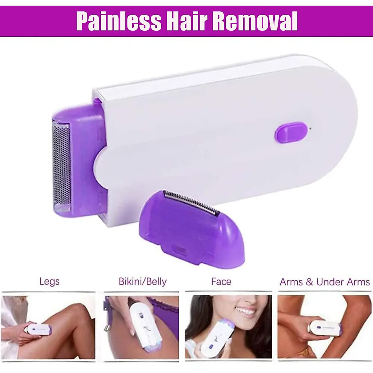 Focusing Silky Smooth Hair Eraser，2022 New Silky Smooth Hair Eraser Painless Hair Removal, Light Technology Hair Remove, Applicable to Any Part of The Body