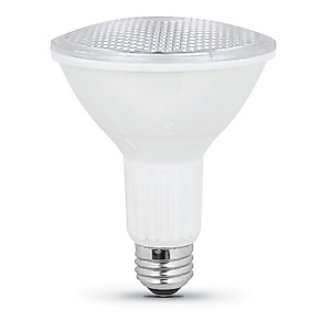 Feit Electric PAR30L 75W Equivalent LED Light Bulb, Dimmable, 3000K Bright White, 750 Lumens, 8 Year Lifetime, E26 Base, CRI 90, UL/CUL Listed, Long Beam Choice Reflector - PAR30L/ADJ/930CA