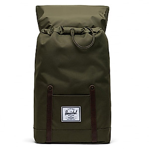 Herschel Retreat Backpack, Ivy Green/Chicory Coffee, Classic 19.5L