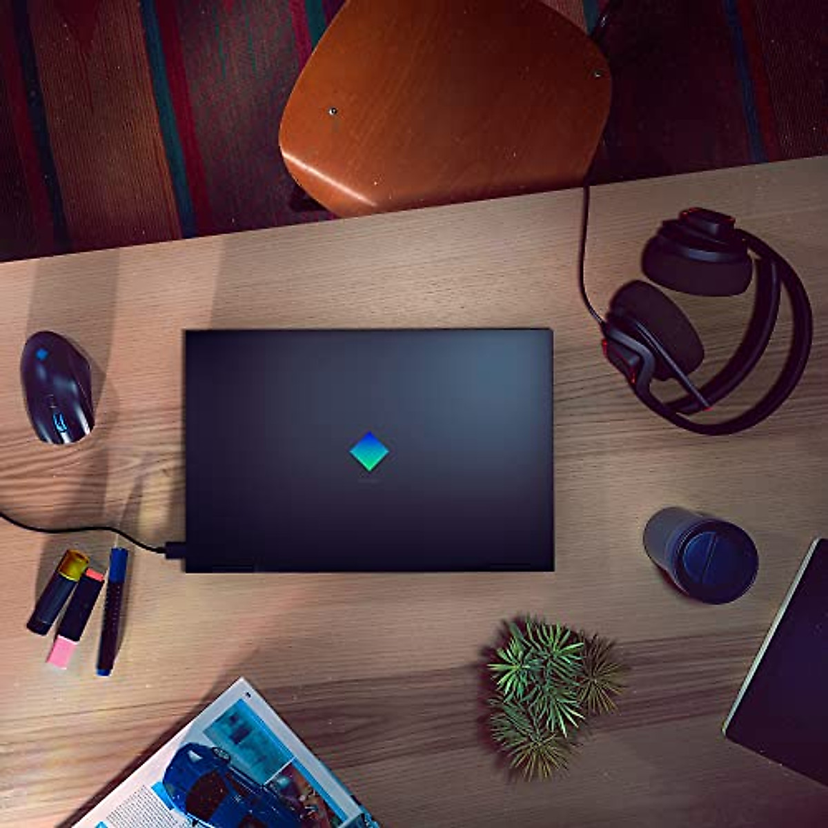 HP OMEN 17 inch Laptop, FHD 144Hz Display, 7ms Response Time, Intel Core i7-13700HX, 16 GB RAM, 512 GB SSD, NVIDIA GeForce RTX 4060 GPU (8 GB), Windows 11 Home, 17-cm2010nr (2023), Black