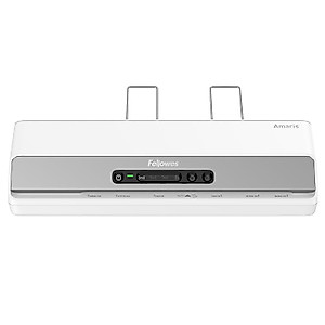 Fellowes Amaris™ 125 laminator Machine, School or Office use, 12.5 max Width, with 10 Jam Free Laminating Sheets