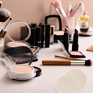 Anleolife 24pcs Compact Foundation Power Puffs Facial Beauty Sponges For Makeup Application Blending Sponge Puff (24pcs/bag)