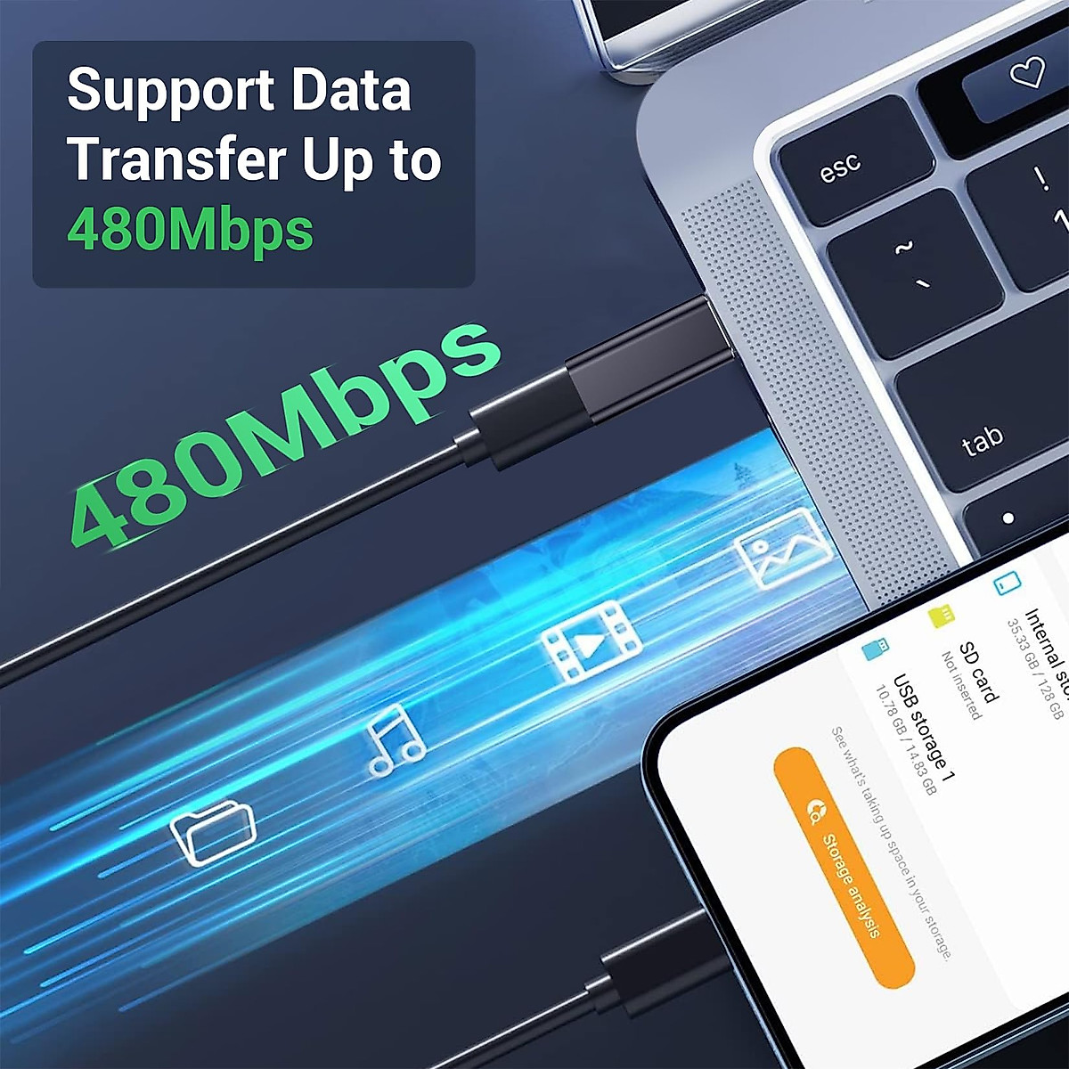 Temdan 4 Pack Lightning to USB C Adapter for iPhone 15/16 Pro/16 Pro Max/Plus,Samsung S24,Gender Changers,USB C Charger Connector Cable,for iPhone 16/15 Charger,iPhone 16/15 Accessories - Black