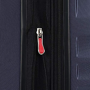 DELSEY PARIS Alexis Lightweight Luggage, Large Expandable Spinner Double Wheel Hardshell Suitcases with TSA Lock, Navy, Checked-Large 29-Inch